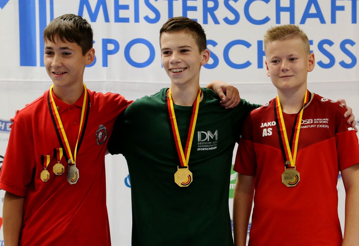 Hessischer Schützenverband e.V.: Paul Leonard Piesche steigerte sich um ...